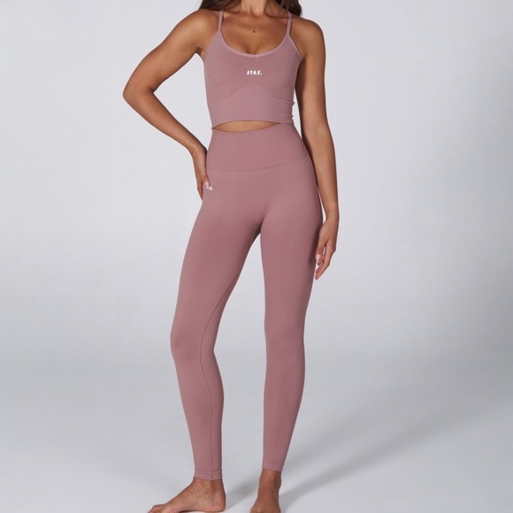 stax | Pants & Jumpsuits | Stax Dusty Rose Set | Poshmark